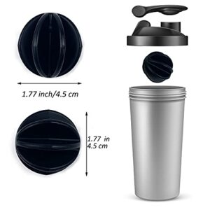 Shaker Balls 4 Pcs Protein Shaker Ball Plastic Blender Ball Replacement Shaker Ball for Shaker,Drinking Bottle Cup