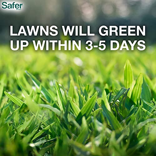 Safer Brand 9335SR Lawn Restore Natural Lawn Fertilizer - Non-Burning Fertilizer - 9-0-2 NPK - Covers up to 5,000 Sq Ft