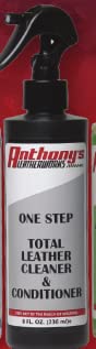 Anthony's Leatherworks Total Leather Care Kit for Motorcycle Leathers, Gloves, Purses, Shoes, Leather Furniture, Jackets & most other Leather items