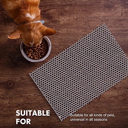 balacoo Rabbit Feet Pad Plastic Cage Mat Pet Floor Mats Bunny Hole Leak Water Pads for Pet Cats Dogs Hamster Rat Chinchilla Guinea Pig Small Animals