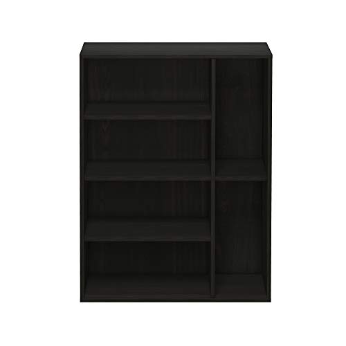 Furinno Andrey 4-Tier Multipurpose Storage Shelf, Espresso