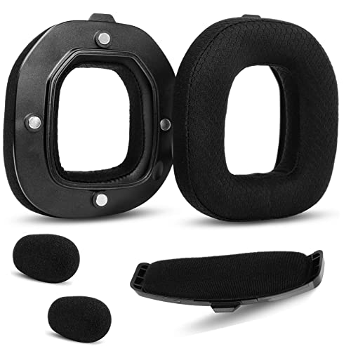 A40 TR 1 Set Replacement Ear Cushion Earpads Foam Headband Compatible with Astro A40 TR Gaming Headset Cover Repair Parts