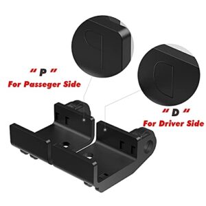 Front Tow Hook Mounting Bracket Compatible with Tacoma 2009-2023 D Ring Shackle Bracket, Demon Hook Bracket Replacement