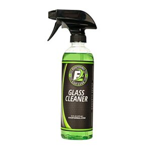 exoforma glass cleaner 16 oz (new sio2 formula) - easy to use and leaves behind a streak free, crystal clear finish! (ammonia free - safe on window tint!)