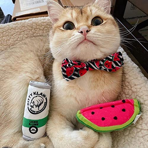 Huxley & Kent H&K Cat Toy | Kitty Klaw Licks & Lime | Plush Cat Toy with Catnip Inside | Funny Realistic Cat Gift | Fun, Durable, and Safe Cat Toys