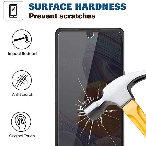 [2-Packs] GLBLAUCK Privacy Screen Protector for Moto G Stylus 2021 (Not for Moto G Stylus 2020), Anti-Spy 9H Hardness Tempered Glass Screen Protectors for Moto G Stylus 2021