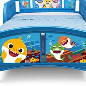 Delta Children Plastic Toddler Bed, Baby Shark