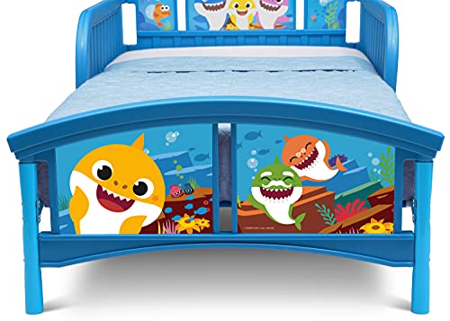 Delta Children Plastic Toddler Bed, Baby Shark