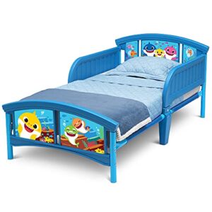 Delta Children Plastic Toddler Bed, Baby Shark