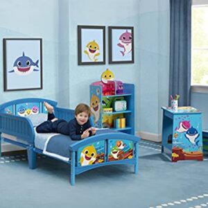 Delta Children Plastic Toddler Bed, Baby Shark