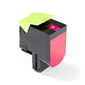 Green2Print Toner Magenta 1400 Pages Replaces Lexmark 78C10M0 Toner Cartridge for Lexmark CX421adn, CX421, CX522ade, CX522, CX622ade, CX622, CX625ade, CX625adhe, CX625, CS421DN, CS421, CS431DW, C