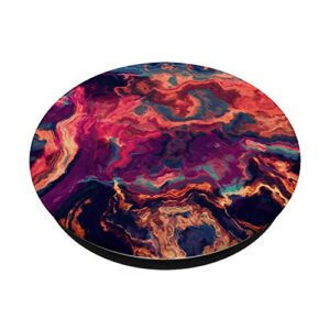 Design in Teal Blue Orange Red Purple Green Brown AEHP298 PopSockets PopGrip: Swappable Grip for Phones & Tablets