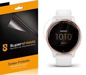 (3 pack) supershieldz designed for garmin venu 2s screen protector, (full coverage) high definition clear shield (tpu)