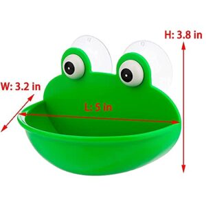 2 Pack Frog Habitat Cute Fish Tank Decoration for Toad Frog Tadpole Tree Frog Small Aquatic Animals