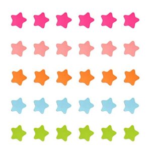 nuobesty 120 pcs stars magnetic blackboard sticker refrigerator magnet childrens race reward chart magnet