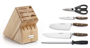 wÜsthof epicure 6-piece knife block set