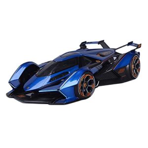 maisto lambo 1/18 v12 vision gran turismo diecast model car 31454 blue