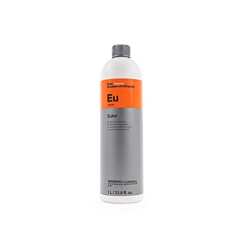 Koch-Chemie - Eulex - Adhesive Remover, Evaporates Quickly, Protects Surface While Cleaning (1 Liter)