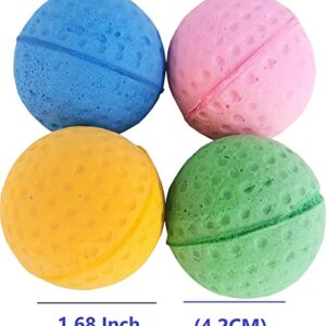 Cat Foam Ball Cat Sponge Ball Toy Cat Soccer Ball Toy (Golf Foam Sponge Ball)