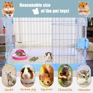 PINVNBY Guinea Pig Litter Box Triangle Potty Trainer Corner Chinchilla Litter Tray Hamster Plastic Corner Toilet Box for Bunny Ferret Small Animal