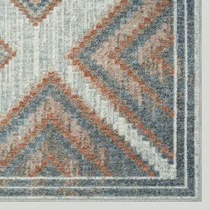 LUXE WEAVERS Patricia Collection 100 Multi 8x10 Modern Geometric Area Rug