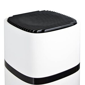 Comfort Zone CZAP102WT H13 Clean Compact HEPA Air Purifier, 12-hour Timer, 150-square feet, Removes Allergens, Dust, and Pollutants, Promotes Healthy Air Quality in your Home or Office