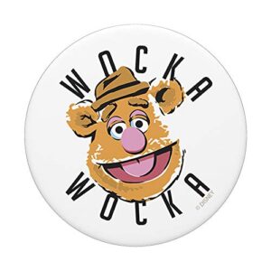 Disney The Muppets Fozzie Bear Wokka Wokka Big Face PopSockets Swappable PopGrip