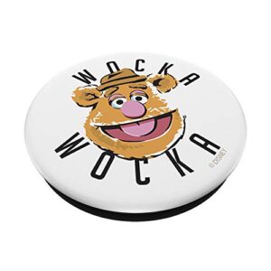 Disney The Muppets Fozzie Bear Wokka Wokka Big Face PopSockets Swappable PopGrip