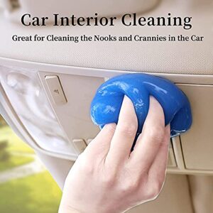 NLWELOA Car Cleaning Gel, Car Detail Tool Cleaning Gel, Car Interior Putty Cleaner, Universal Keyboard Notebook Cleaning Gel Magic Cleaning Mud 200g