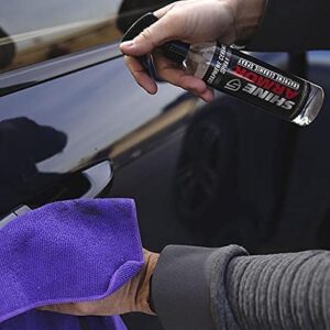 SHINE ARMOR Graphene Ceramic Coating for Cars | Highly Concentrated for Vehicle Paint Protection and Shine with Hydrophobic Top Coat SiO2 Technology Premium Gloss 8 Fl Oz