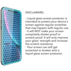 Phone Scratch Remover and Cracked Repair Liquid by ProofTech Liquid Glass Screen Protector for All Smartphones Tablets and Watches Wipe On Nano Protection for Up to 4 Devices - Bottle