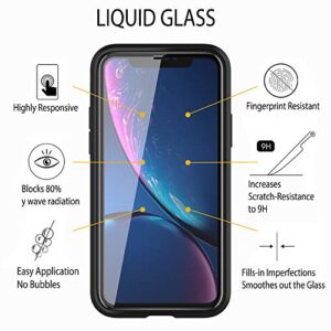 Phone Scratch Remover and Cracked Repair Liquid by ProofTech Liquid Glass Screen Protector for All Smartphones Tablets and Watches Wipe On Nano Protection for Up to 4 Devices - Bottle