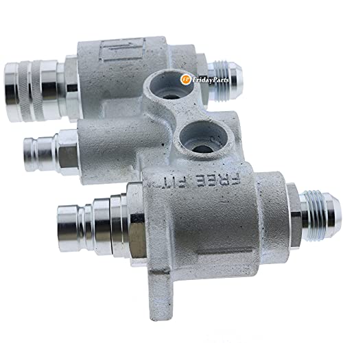 FridayParts Hydraulic Control Valve 47447054 4BD4FF112 for CASE Loader TR340 SV185 TV380 SV250 SV280 SV300 SV340 TR270 SR175 TR310 SR200 TR320 SR210 SR220