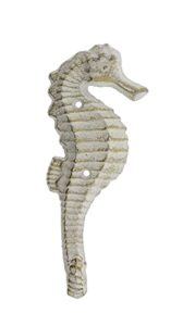 marine cast iron wall hook (sea horse)