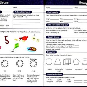 Second Grade - Morning Starters Educational Workbooks - v10