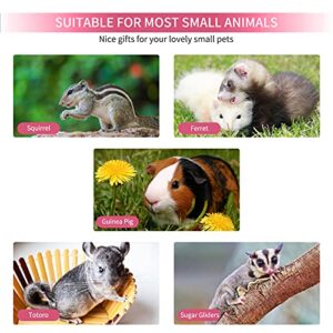 Skyeasure Small Animal Hammock, Pet Hanging Hammock, Pet Guinea Pig Rat Cage Hammock Soft Bunkbed Hanging Bed Napping Bed Sleep Nap Sack ​for Ferret Hamster Chinchilla Squirrel