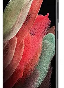 Samsung Galaxy S21 Ultra 5G | G998U Android Cell Phone | US Version Smartphone | Pro-Grade Camera, 8K Video, 108MP High Res | 128GB, Phantom Black - Verizon Locked - (Renewed)