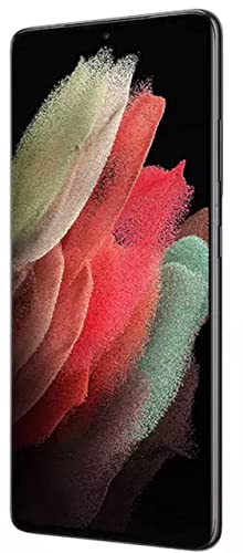 Samsung Galaxy S21 Ultra 5G | G998U Android Cell Phone | US Version Smartphone | Pro-Grade Camera, 8K Video, 108MP High Res | 128GB, Phantom Black - Verizon Locked - (Renewed)