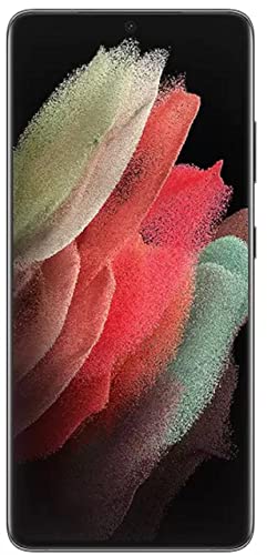 Samsung Galaxy S21 Ultra 5G | G998U Android Cell Phone | US Version Smartphone | Pro-Grade Camera, 8K Video, 108MP High Res | 128GB, Phantom Black - Verizon Locked - (Renewed)