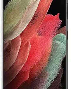 Samsung Galaxy S21 Ultra 5G | G998U Android Cell Phone | US Version 5G Smartphone | Pro-Grade Camera, 8K Video, 108MP High Res | 512GB, Phantom Black, T-Mobile Locked - (Renewed)