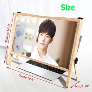 JIAX Laptop Screen Magnifier 2021 Newest Version, Compatible with 15/16/17/18/20 Inch Mobile Phone, Tablet, Laptop Screen Magnifier Letaten Desktop Screen Magnifying Glass