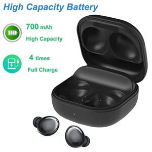 Compatible for Galaxy Buds Pro Charging Case, Charger Station Charge Dock for Samsung Galaxy Buds Pro SM-R190, Bluetooth Pairing, Wireless & Wired Charging Station (Black)