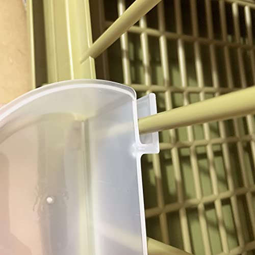 Pigeon Feeder Bird Feed Cup Cage Food Dish Cup for Bird Pigeon Parrot Rabbit Chicken Duck Poultry Water Feeder