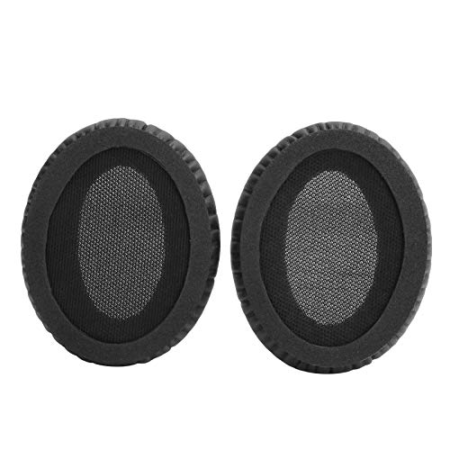 Goshyda Headphone Pad Ear Pad,for Edifier H840 H850,for Denon D1100,Headset Pad Cover,bass Performance,Leather Replacement Headphone Pad(Black)