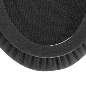 Goshyda Headphone Pad Ear Pad,for Edifier H840 H850,for Denon D1100,Headset Pad Cover,bass Performance,Leather Replacement Headphone Pad(Black)