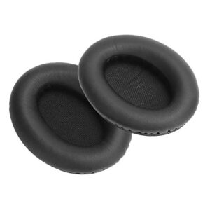 Goshyda Headphone Pad Ear Pad,for Edifier H840 H850,for Denon D1100,Headset Pad Cover,bass Performance,Leather Replacement Headphone Pad(Black)