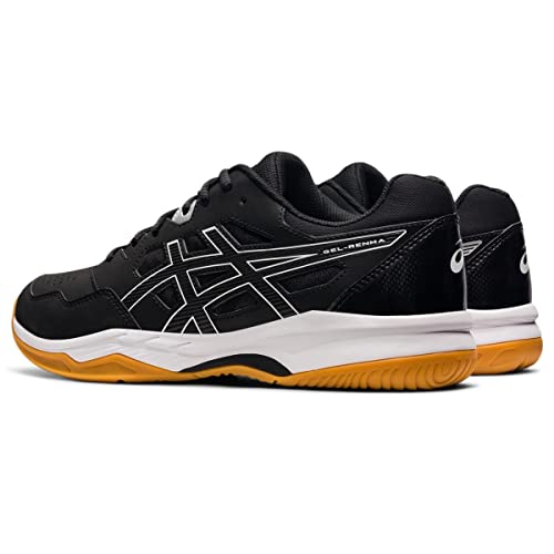 ASICS Men's Gel-Renma Pickleball Shoes, 10, Black/White