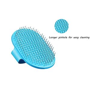 NA 3Pcs Rabbit Brush, Guinea Pig Grooming Kit, Rabbit Grooming Kit, Adjustable Ring Handle and Double-Sided Pet Comb, Guinea Pig Shampoo for Rabbit, Hamster, Bunny and Guinea Pig