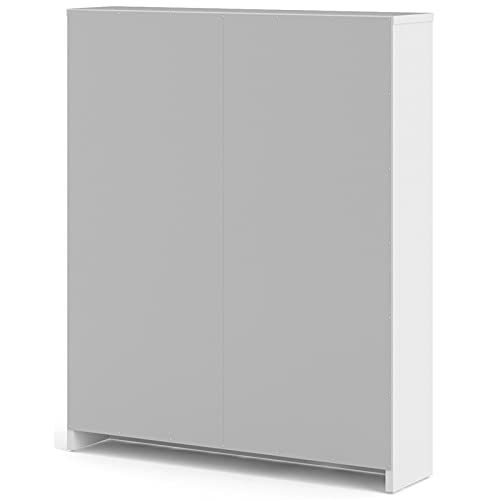 Tvilum, White Bright 2 Drawer Shoe Cabinet