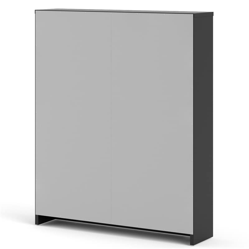 Tvilum, Black Matte Bright 2 Drawer Shoe Cabinet